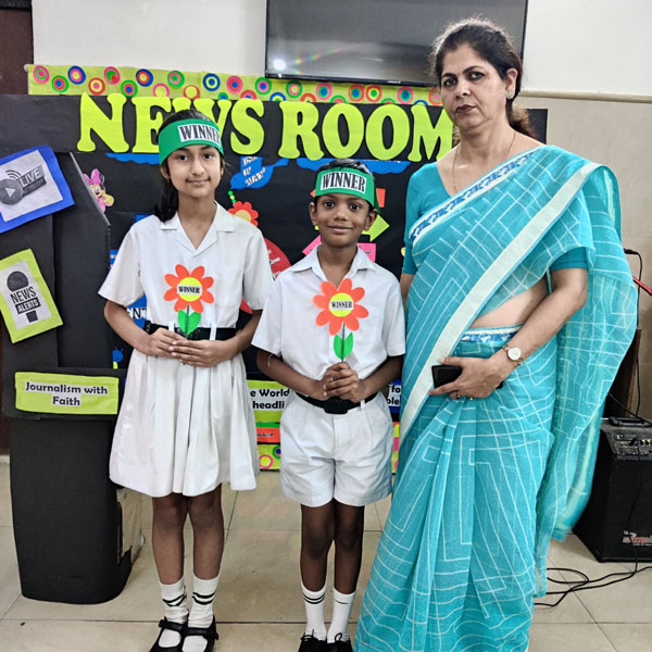 News Reading Competition – Delhi Public School, Kidwai Nagar Kanpur